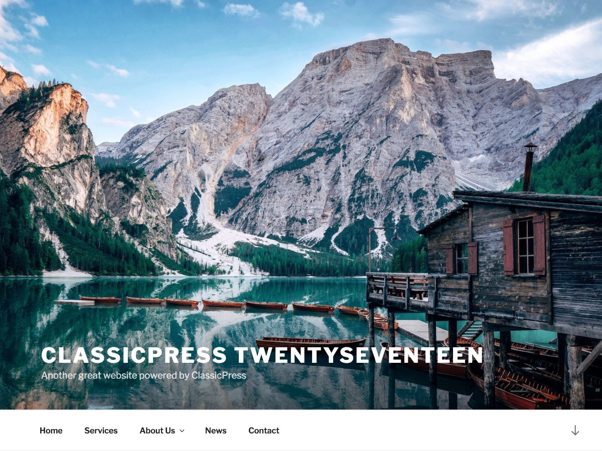 Twenty Seventeen | ClassicPress Theme